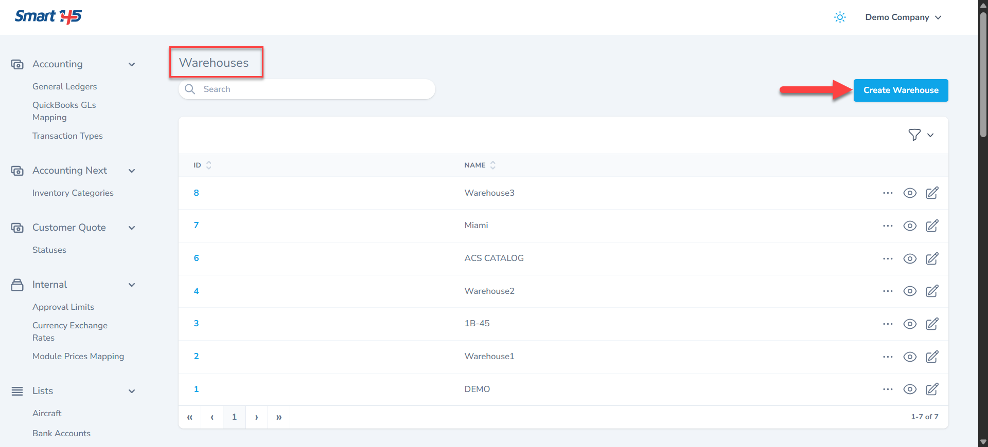 How to Create New Warehouses and Inventory Locations? | Smart145